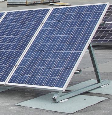 Stativ solsystem stående panel – Energitekniks Webbshop